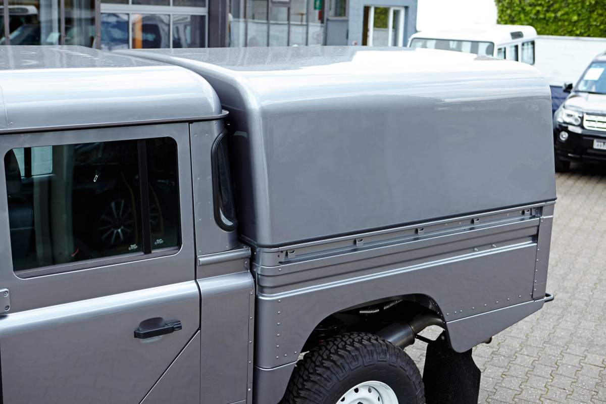 Defender 130: Langlebiges GFK-Hard Top mit ABE
